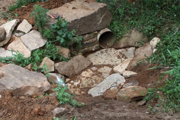 Installing a Culvert Retaining Wall was Today's Homestead Project ...