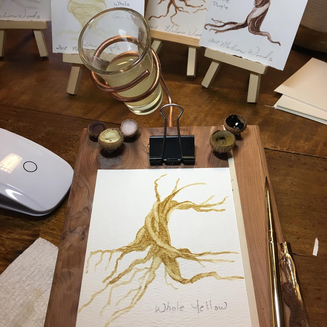 What to buy a Nature Lover? | A One-of-a-Kind Twisted Tree Painting!