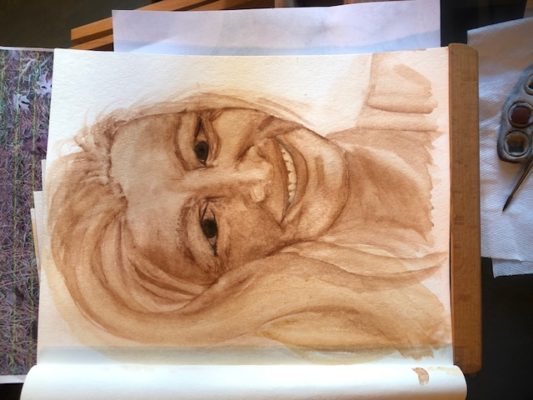 My attempts to paint a portrait that didn't look like a monster. | Wild ...